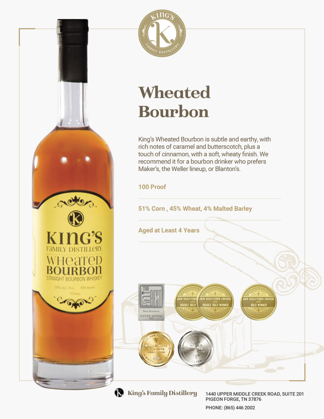 Trade Products - King's Family Distillery